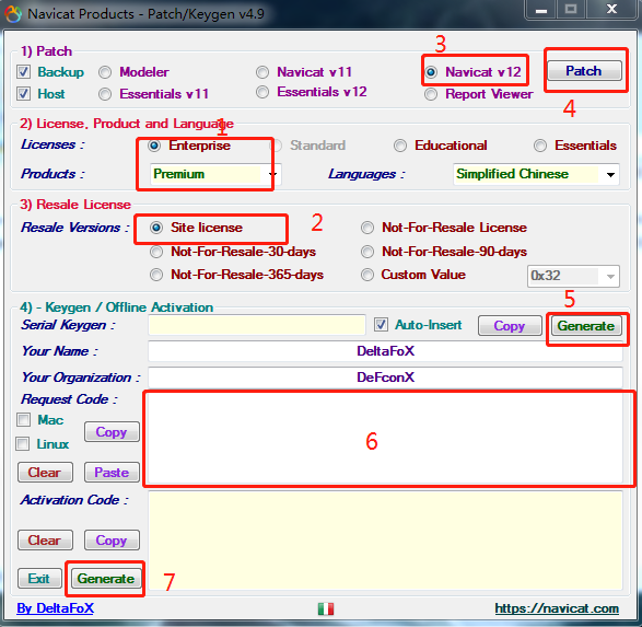Navicat Premium 注册机的使用流程（PATCH）很重要，需要找到Navicat Premium 12的文件夹中的Navicat Premiume.e执行文件_navicat ...