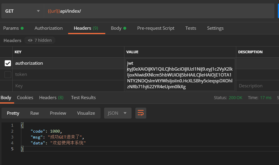 Django实现API Token认证机制 --- Django+restframework+JWT_django开发api 写token-CSDN博客