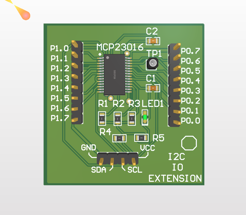 IO口不够了？基于I2C的 IO扩展芯片驱动和开发_单片机io口扩展芯片-CSDN博客