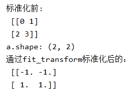 【sklearn】有关数据归一化小结---fit_transform、fit、transform区别及其简单使用_fit transform ...