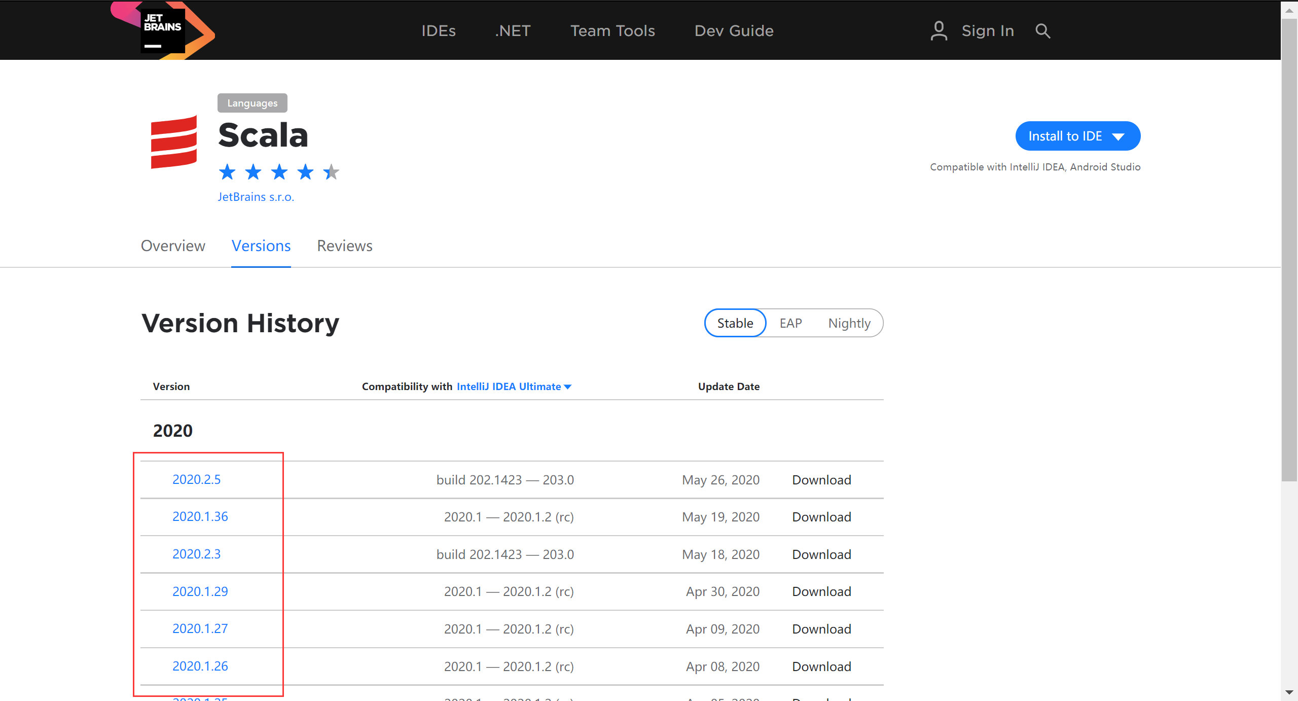 IDEA plugins 安装Scala插件失败_CrystalSkye的博客-CSDN博客_idea安装scala插件失败