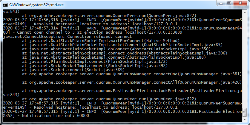 Windows系统ZooKeeper集群环境搭建_win搭建 zk集群-CSDN博客