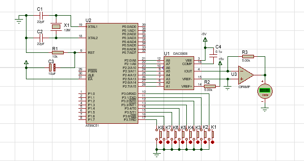用DAC0808实现数字调压_proteus dac0808-CSDN博客