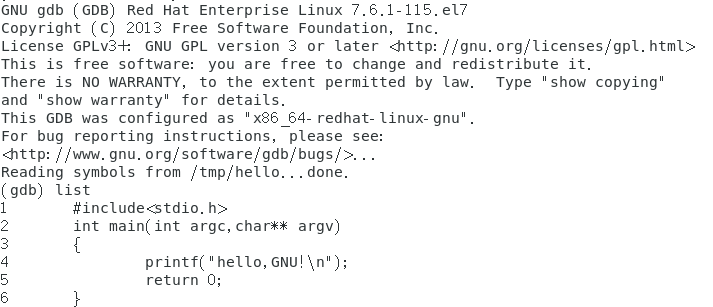 linux用gdb调试一个C程序的步骤_利用gdb来验证c程序的执行流程-CSDN博客