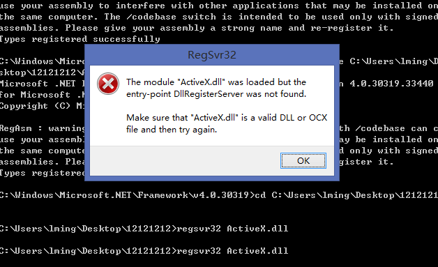 How to use RegAsm.exe to register DLL developed by C # / VB.NET in development / production ...