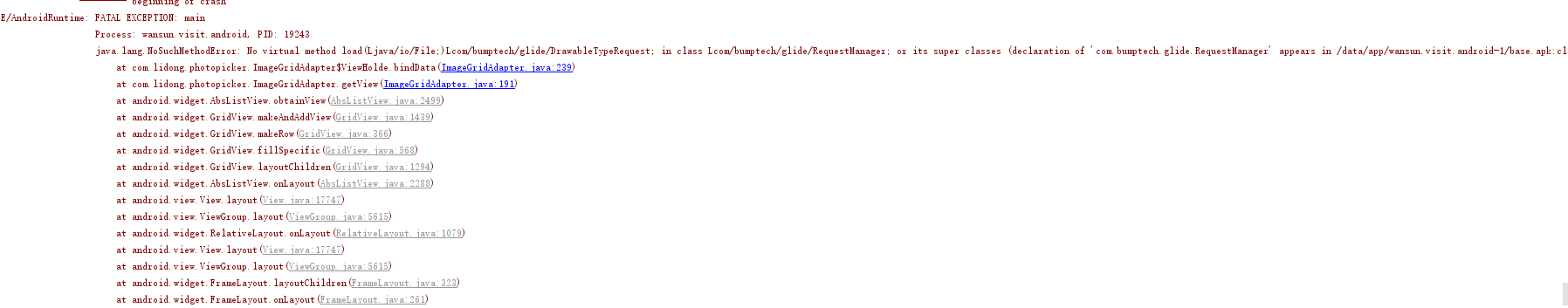 Android 在使用Glide 时候几个版本冲突引起的问题_glide 冲突-CSDN博客