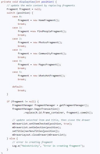 Homefragment Cannot Be Converted To Fragment In Android Programmer Sought