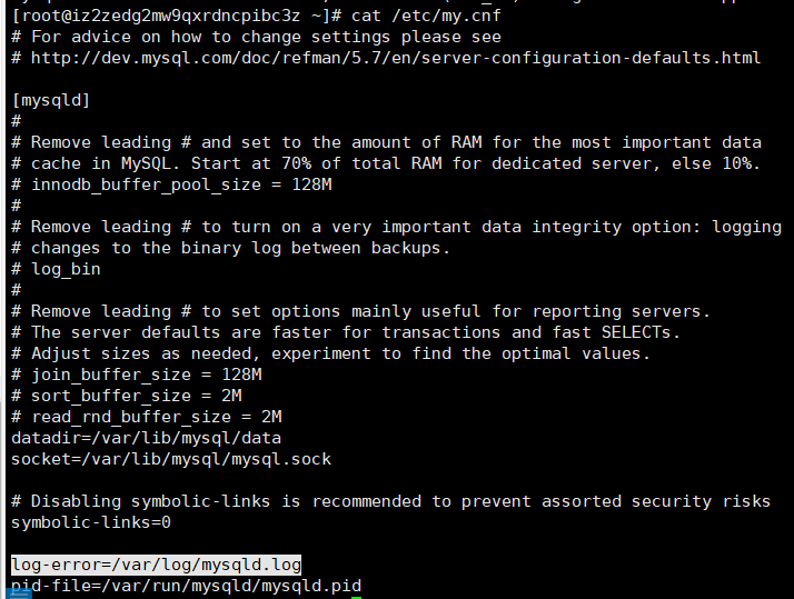 Centos7 mysql5.7.28 Unit mysqld.service entered failed state.-CSDN博客