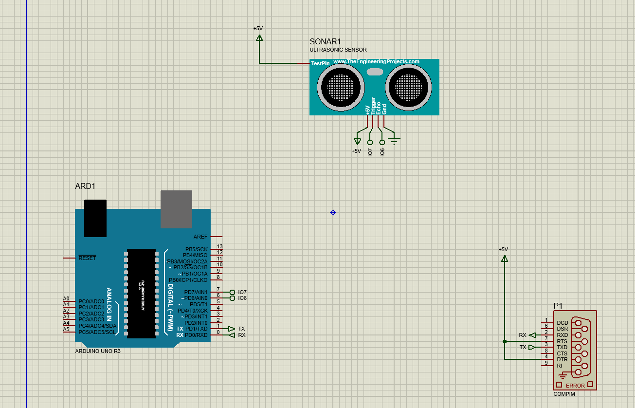 基于Arduino的超声波模块和Proteus仿真_proteus超声波模块叫什么-CSDN博客