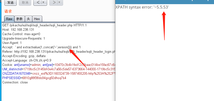靶场pikachu系列(sql注入)_extractvalue(1,concat(char(126),md5(1836161162)))-CSDN博客