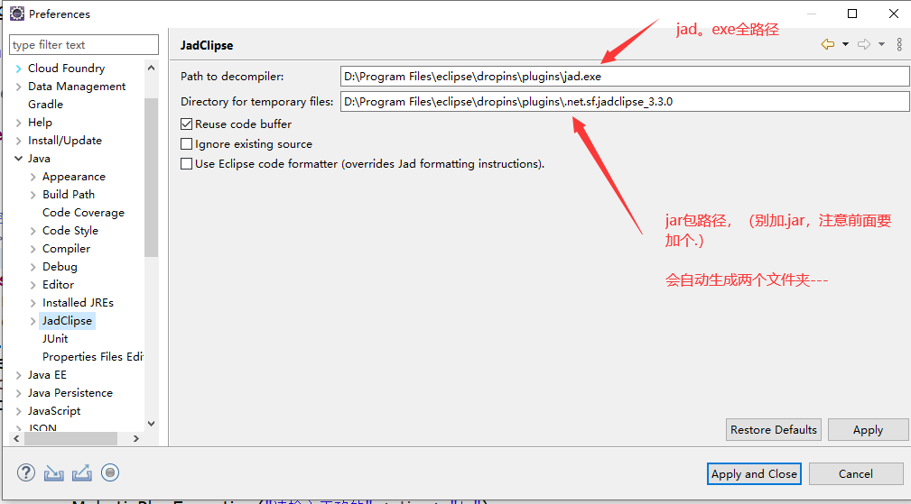 eclipse安装jadclipse_jadeclipse3.3-CSDN博客