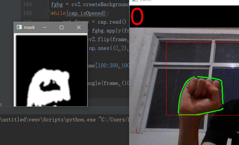 Python+OpenCV3简单手势识别_python蔡徐坤打篮球姿态检测_捉猫的耗子的博客-CSDN博客