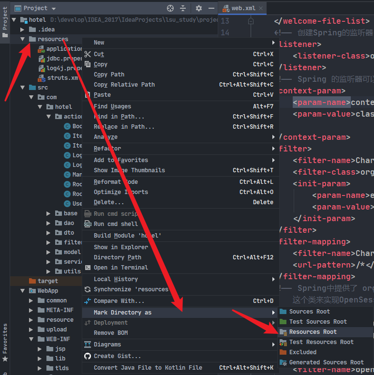 IDEA 导入并运行 Eclipse 的 JavaWeb 项目_idea 最开始展示eclipse 项目父文件-CSDN博客