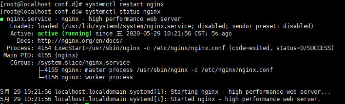 Nginx启动失败control process exited, code=exited status=1_nginx.service: control process exited ...