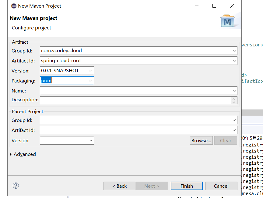 使用Eclipse+maven搭建SpringCloud微服务，eureka服务注册及发现_eclipse springcloud微服务搭建-CSDN博客