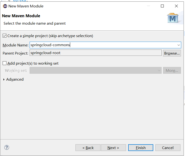 使用Eclipse+maven搭建SpringCloud微服务，eureka服务注册及发现_eclipse springcloud微服务搭建-CSDN博客