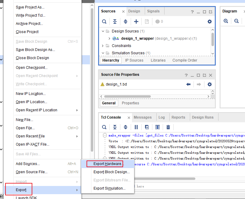 zynq实现tcp网络的数据包的上传（zynq7z035)（超详细版本）_zynq tcp-CSDN博客