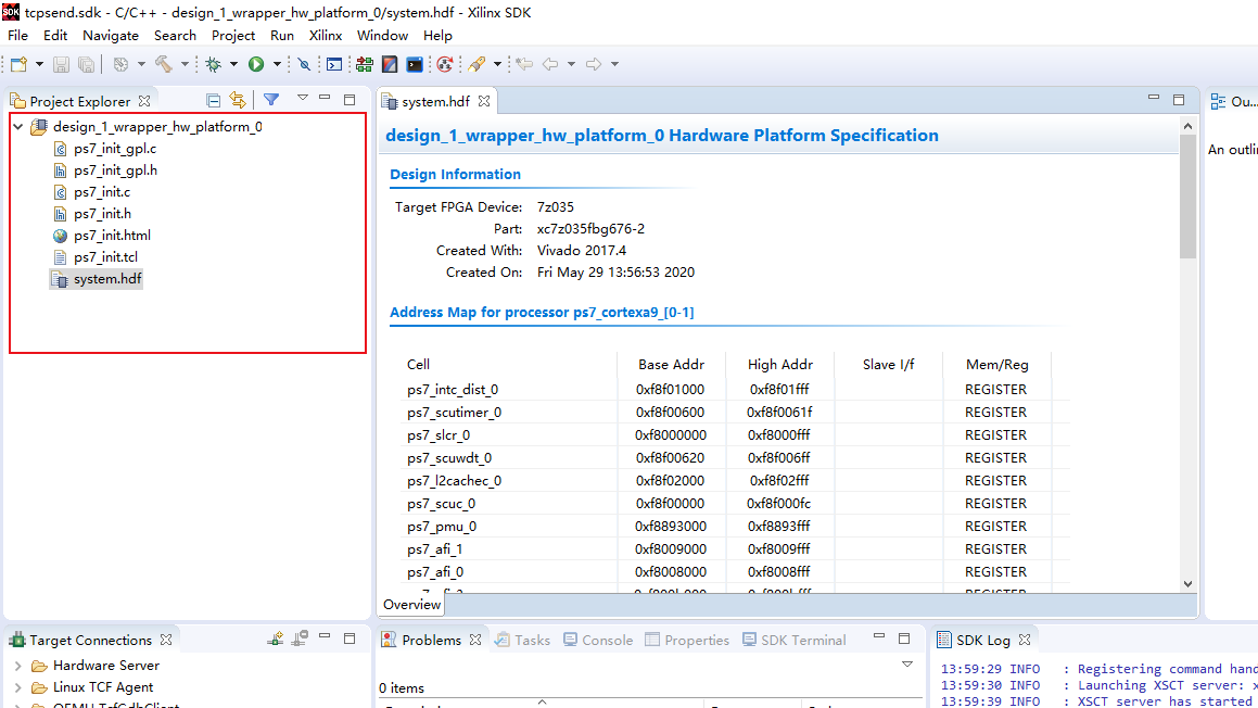 zynq实现tcp网络的数据包的上传（zynq7z035)（超详细版本）_zynq tcp-CSDN博客
