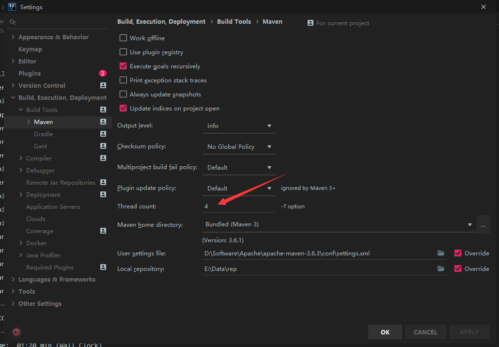 IDEA配置MAVEN_OPTS_idea maven编译设置xmx-CSDN博客
