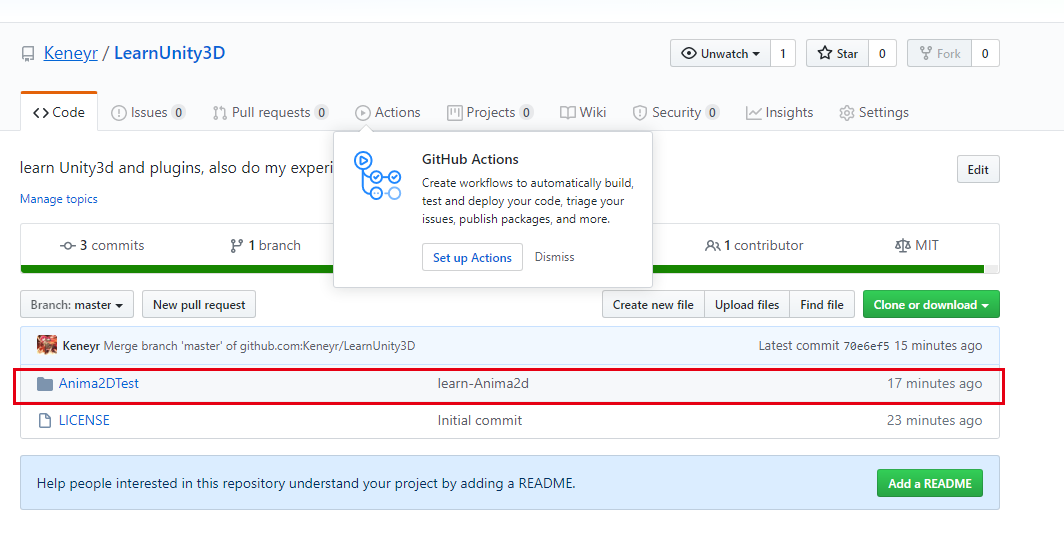 github一个repository下多个项目_git repository下面只能放一个工程吗-CSDN博客