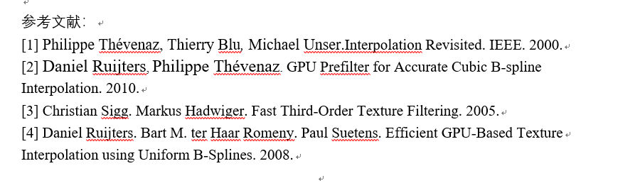 cubic b-spline interpolation - 三次B样条插值以及基于CUDA的快速算法-CSDN博客
