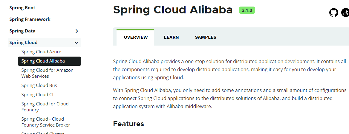 SpringCloud Alibaba 简介-SpringCloud Alibaba从入门到入土（一）_spring cloud alibaba微服务从入门到进阶-CSDN博客