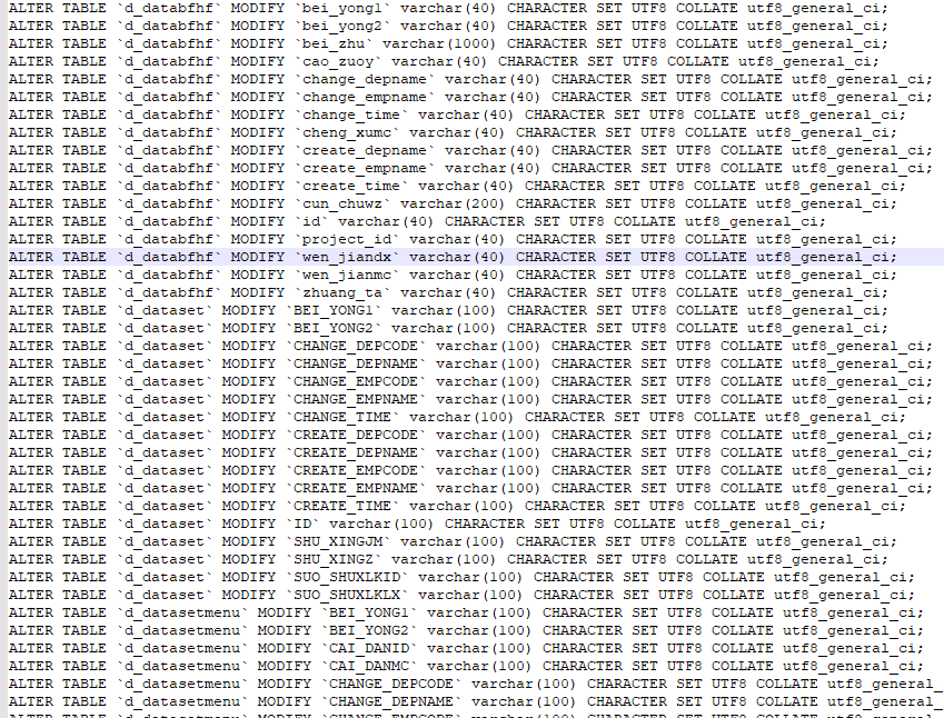 MySQLSQL error1271Illegal mix of collations for operation UNION_[hy000][1271] illegal mix of ...