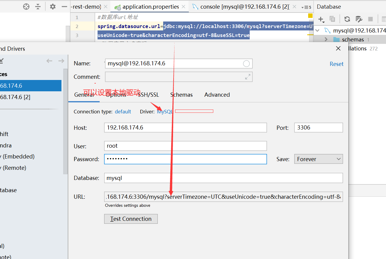 Idea 上搭建spring Boot连接database Mysql不能连接上 Connectexception Connection Timed Out Connect