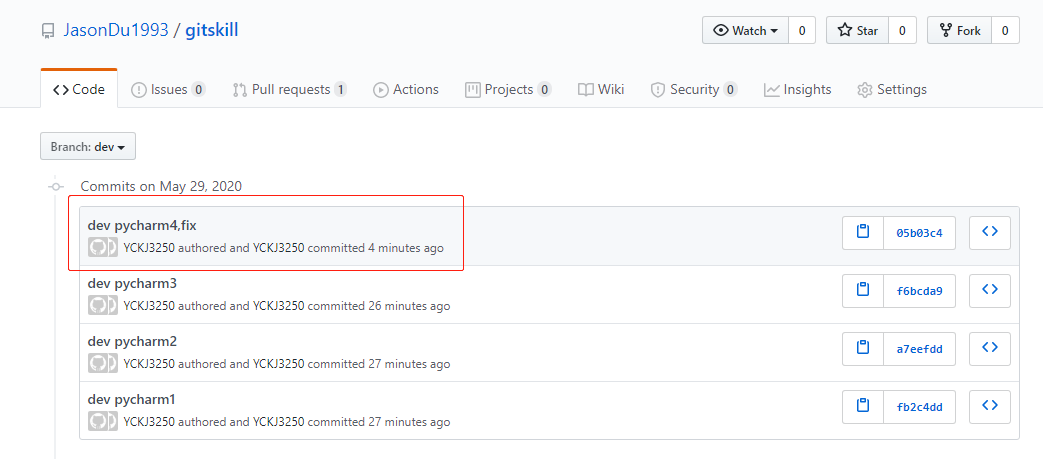 pycharm修改远程分支上的commit信息_pycharm edit commit message-CSDN博客