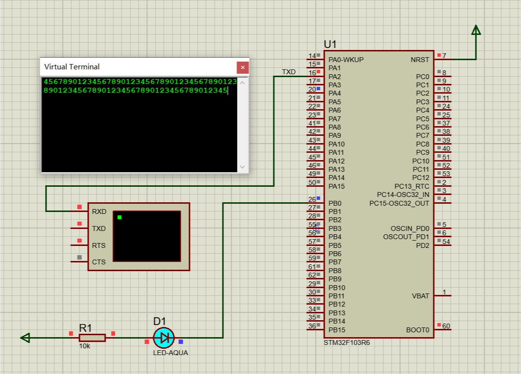 STM32的DMA模块及Protues仿真实验_proteus dma_LeftCoast.的博客-CSDN博客