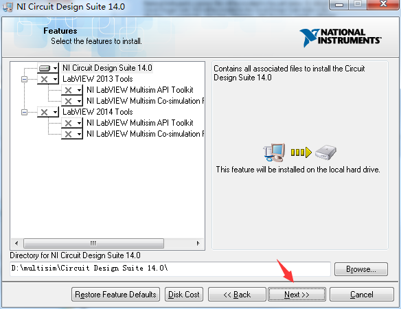 Multisim14.0安装教程_ni circuit design suite 14.0 (higher version alrea-CSDN博客