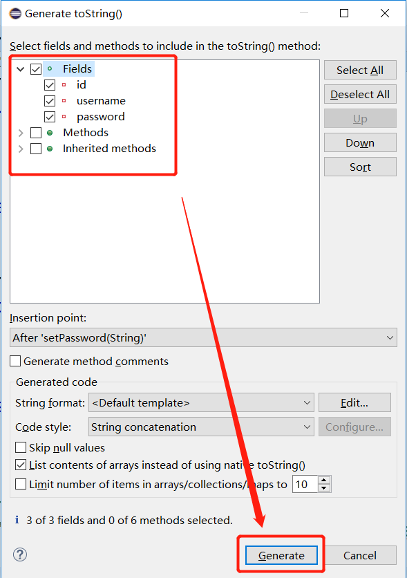 Eclipse自动快速生成tostring 方法 Eclipse生成不了tostring方法 Csdn博客