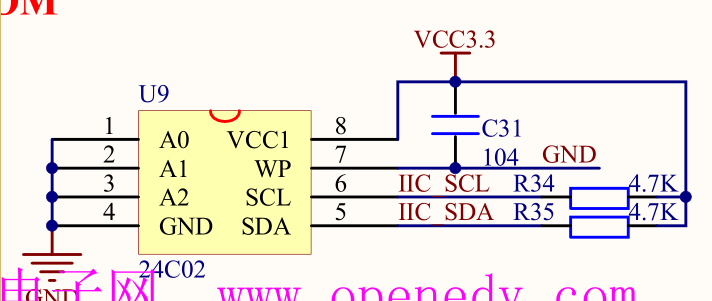STM32之AT24C02（EEPROM）掉电保存_24c02断电-CSDN博客