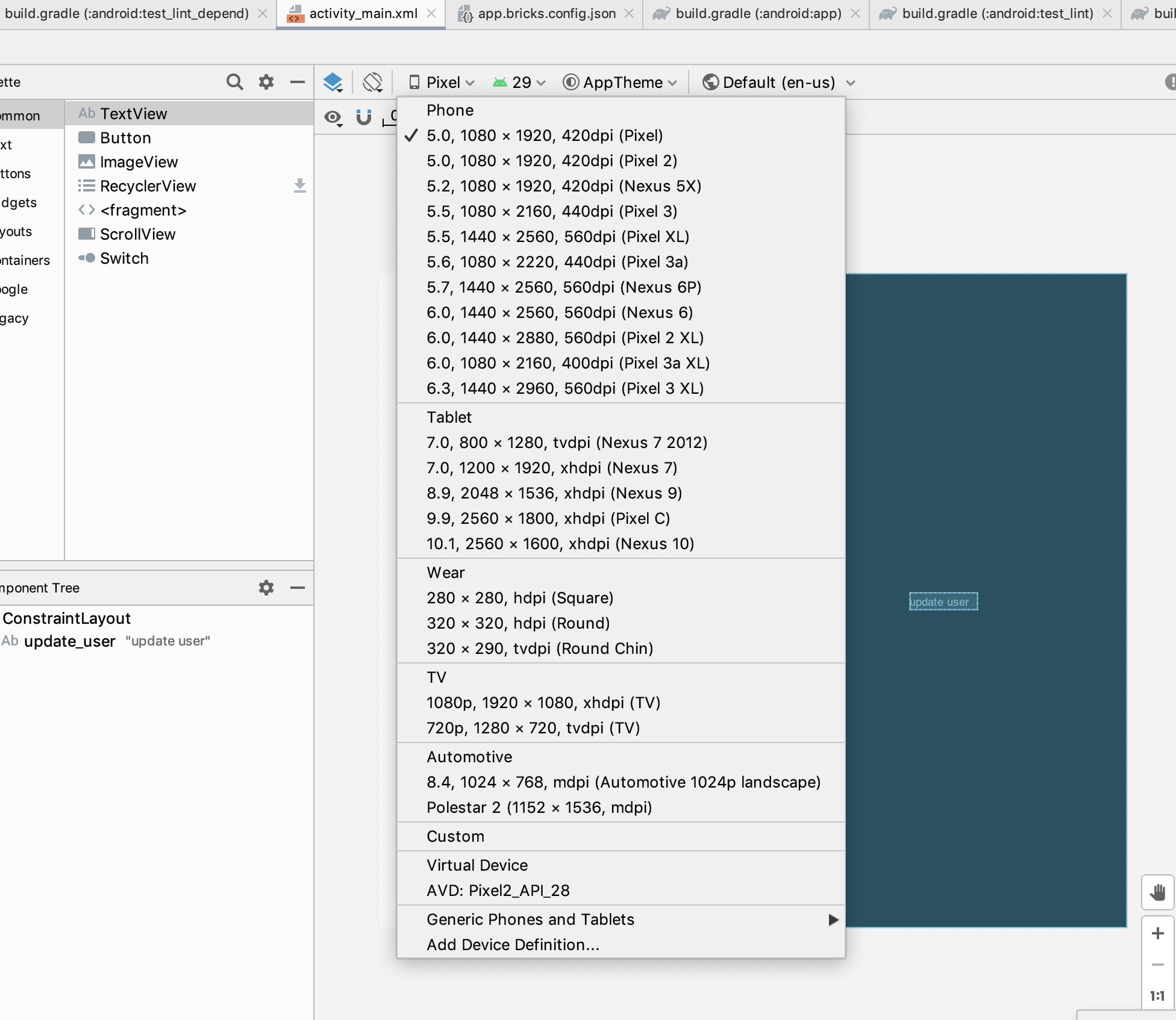 Android Studio 4.0 新功能之 Layout Validation-CSDN博客
