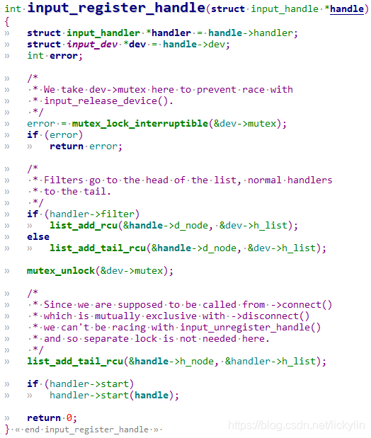 Linux Input子系统分析之三 Input Devicehandler注册与注销分析看input设备使用的 Handler Csdn博客