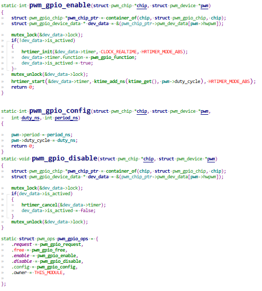 Linux pwm子系统分析之二 gpio-pwm驱动实践_pwm-gpio-CSDN博客