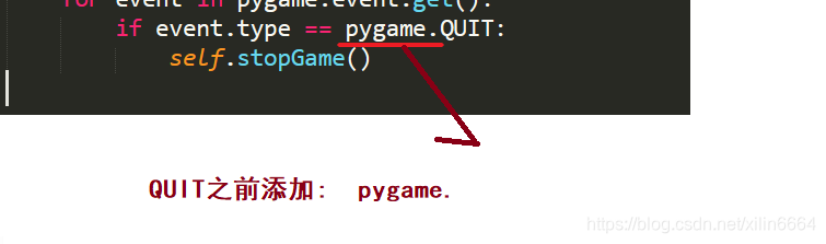 Pygame中的事件类型判断nameerror Name Quit Is Not Defined Csdn博客