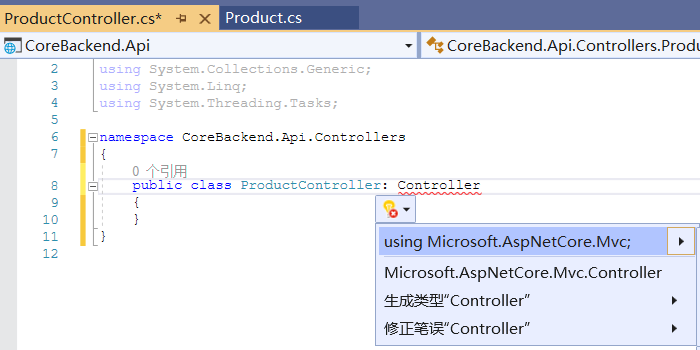 从零开始学习 asp.net core 3.1 web api 后端api基础框架(四)-创建控制器Controller_net core 3.1 apicontroller-CSDN博客