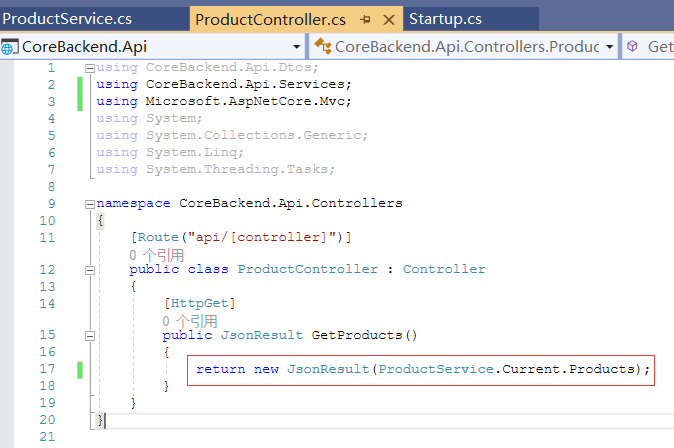 从零开始学习 asp.net core 3.1 web api 后端api基础框架(六)-把获取数据的代码整理成一个服务_net core3.1与6-CSDN博客