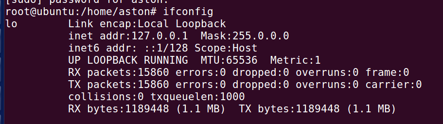 Ubuntu ifconfig view network card information lo enp2s0 wlp3s0 specific meaning - Programmer Sought