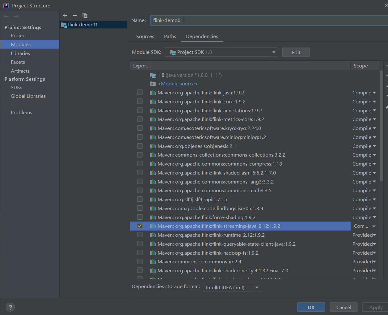 Flink系列：解决NoClassDefFoundError:org/apache/flink/streaming/api/environment ...