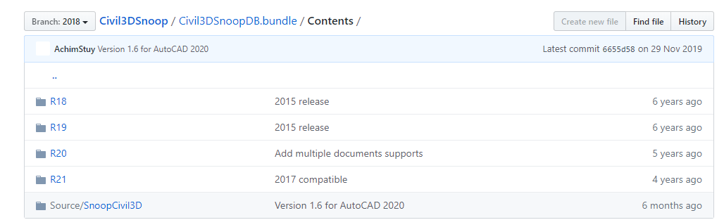 为civil3D2018 添加snoop DB工具_tdlei的博客-CSDN博客