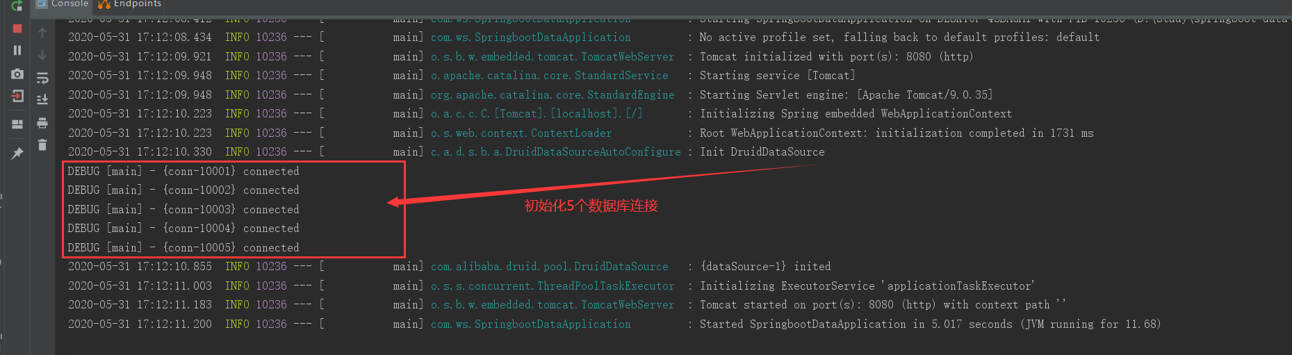 springboot整合Druid数据库连接池并启动监控（全Yaml配置即可）_springboot+druid怎么开启druid的监控,在yml配置-CSDN博客