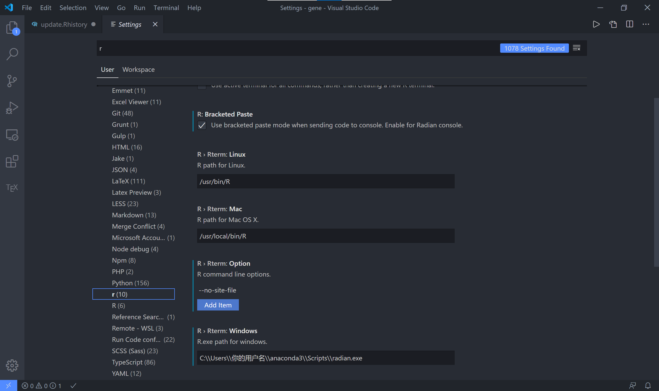 在VScode设置R语言_vscode调试r语言-CSDN博客