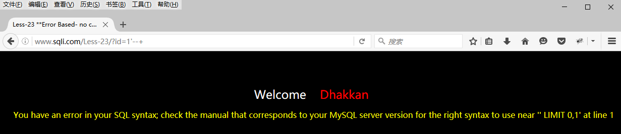 7-Web安全——SQL注入WAF绕过之注释符号_$sql="select * from users where id='$id' limit 0,1-CSDN博客
