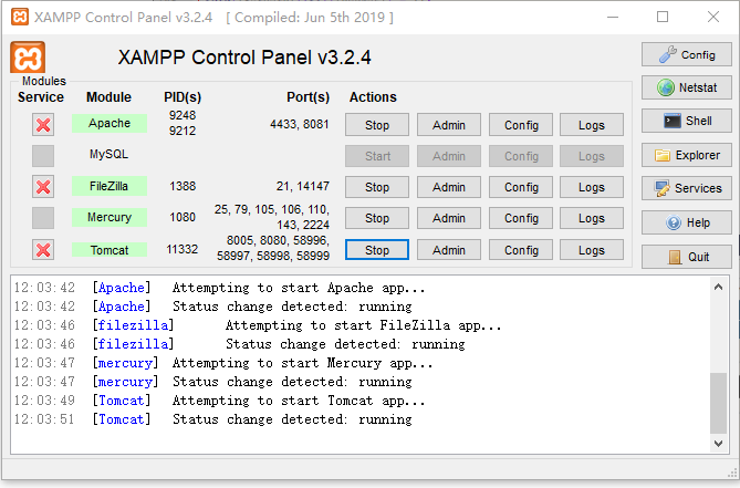 XAMPP使用本地MySQL_怎么让xampp链接自己的本地的mysql-CSDN博客