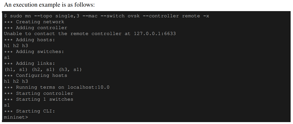 Construction of SDN experimental environment UBUNTU 14LTS+MININET+RYU - Programmer Sought