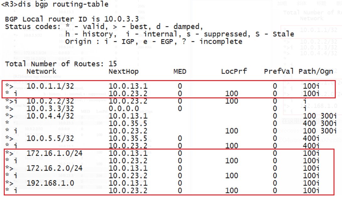 BGP路径选择-MED（学习笔记+实验验证）_bgp med-CSDN博客