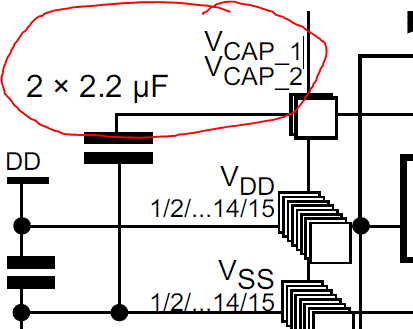 STM32单片机VCAP电容太小引起内核电压波动导致单片机异常复位-CSDN博客